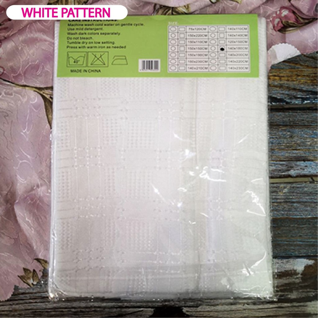 (AIKO)TABLECLOTH KAIN PELAPIT MEJA (140X180CM) | Shopee Malaysia