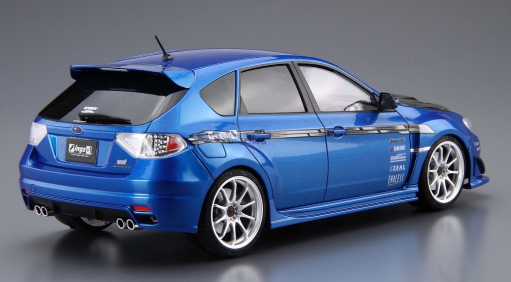 Aoshima 1/24 Subaru Ings GRB Impreza WRX STI 2007 No.35 05875 Toys Model Car Plastic Model Cars ...