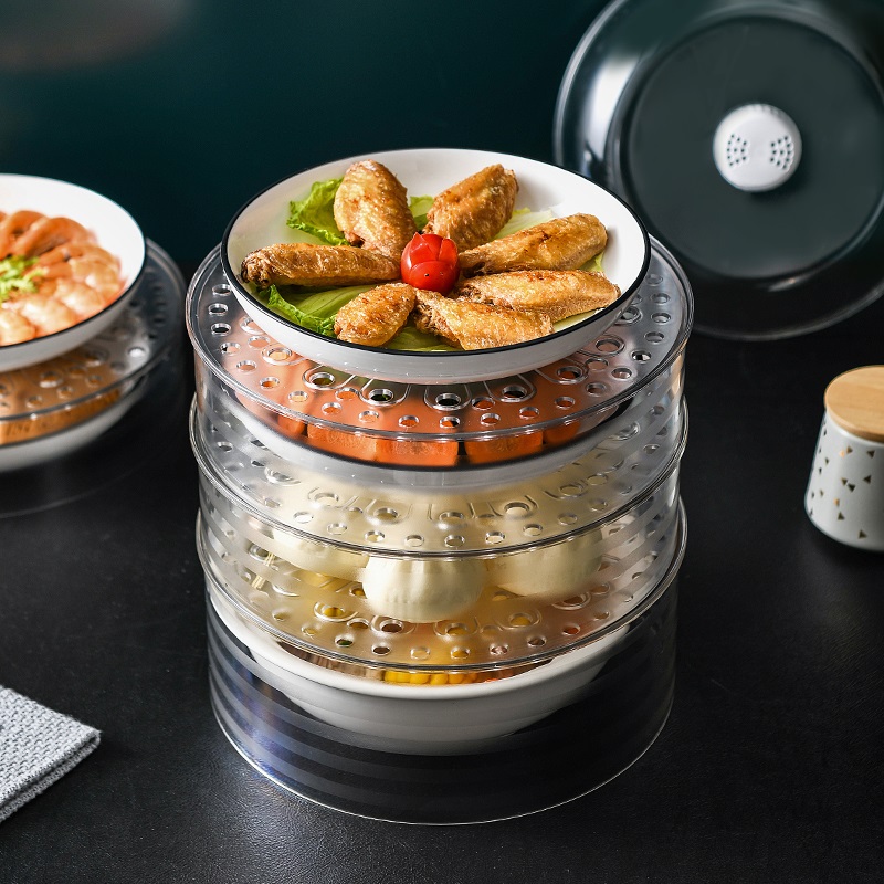 Insulated vegetable cover Japanese-style dust-proof fresh-keeping cover ...