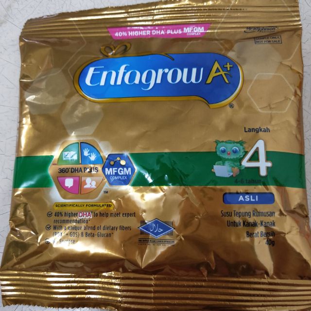 enfagrow step 4 50gram (travel pack) | Shopee Malaysia