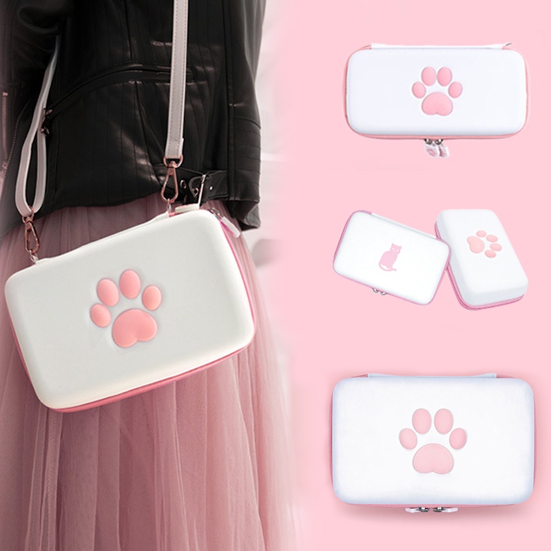 Nintendo Switch Bag Portable Cat Claw Bag EVA Waterproof Travel Bag ...
