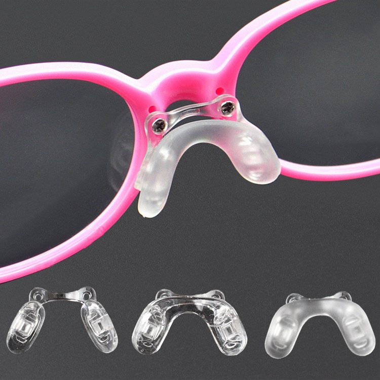 Children's Glasses, Nose Pads, Soft Silicone Nose Bridge, Saddle Screw ...