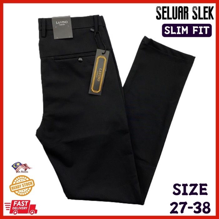 SLACK PANTS MEN URBAN DESIGN SLEK PANTS SELUAR KERJA LELAKI FORMAL WORK ...
