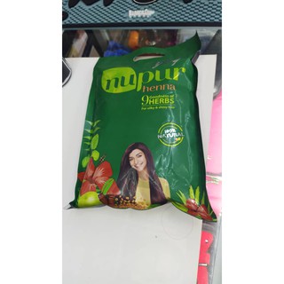 Godrej Nupur Henna Natural Mehndi for Hair Color with Goodness of 9 ...