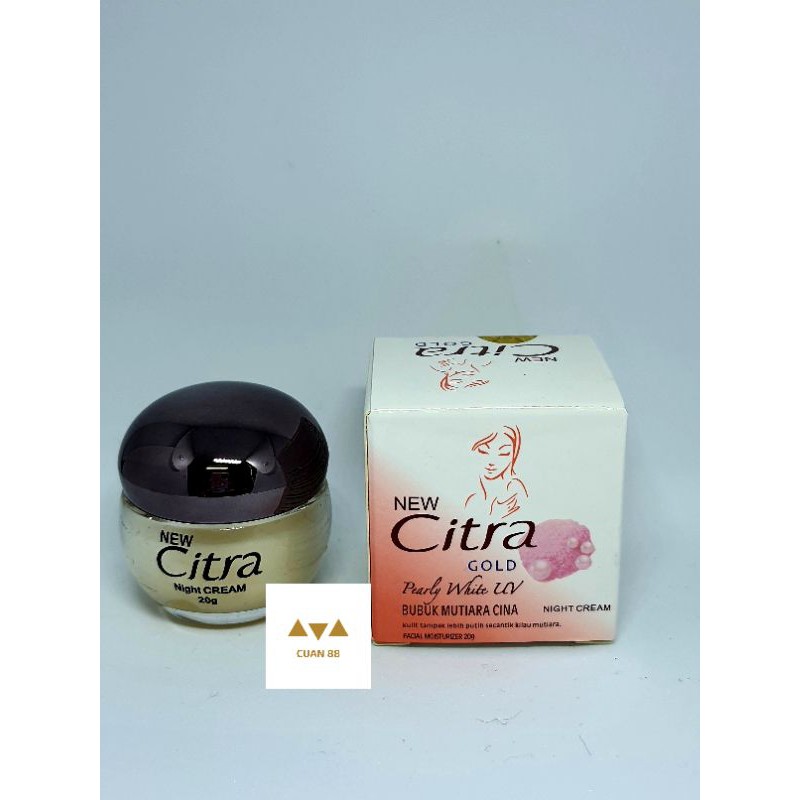 Citra Gold Pearl White uv cream 20 g | Shopee Malaysia