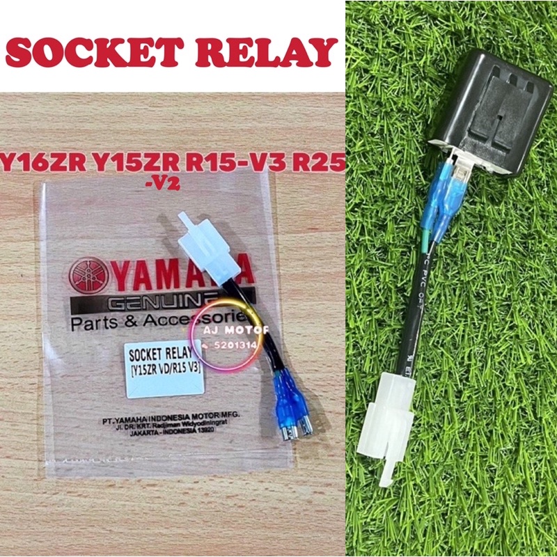 YAMAHA Y16ZR Y15ZR V1 V2 R15 V3 R25 V2 WAYAR SOCKET ADAPTER LED TURN ...