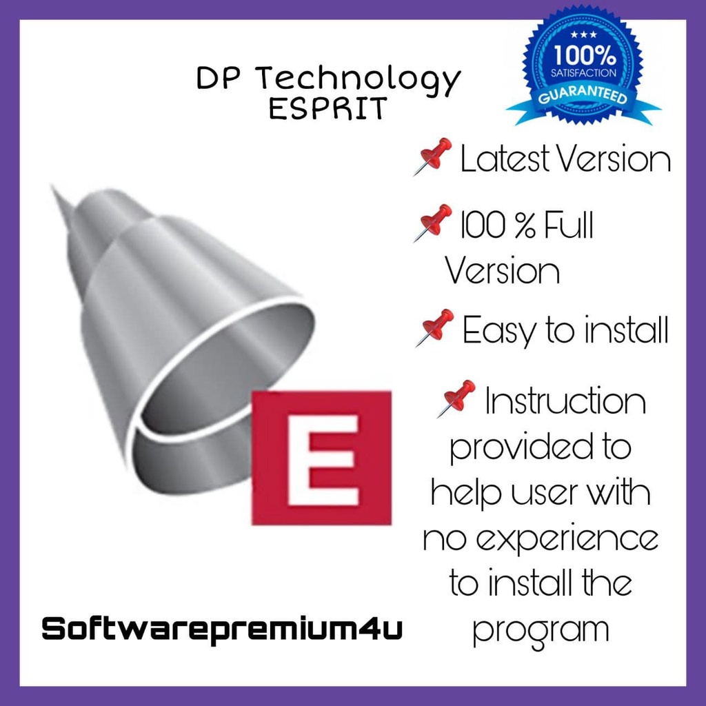 DP Technology ESPRIT 2020 R1 🔥【Full Version】🔥 | Shopee Malaysia
