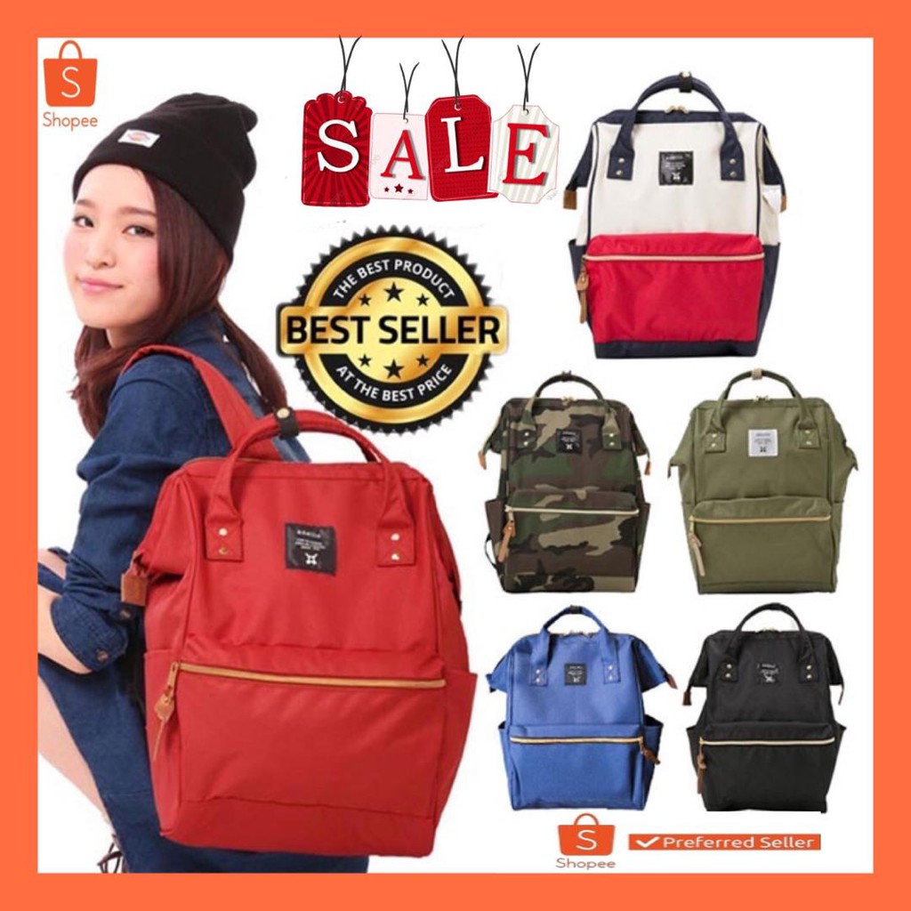 🔥HOT ITEM🔥 Anello Canvas Backpack💯Trusted Saller💯 | Shopee Malaysia