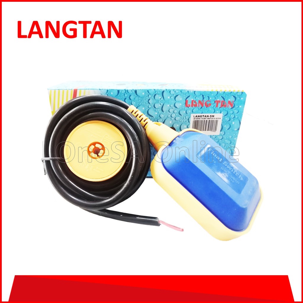 LANGTAN FLOAT SWITCH LIQUID FLUID WATER LEVEL CONTROLLER SENSOR, 5 MTR ...