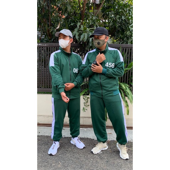 (COD) Jacket SQUID GAME / NETFLIX / KDRAMA / HOODIE SQUID GAME Costume ...