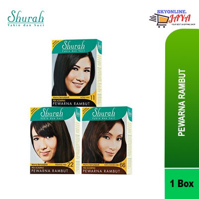 Shurah Pewarna Rambut (11/22/66) | Shopee Malaysia