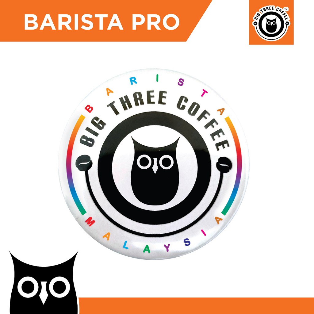 Barista Badge (Brand of Big Three Coffee) | Shopee Malaysia