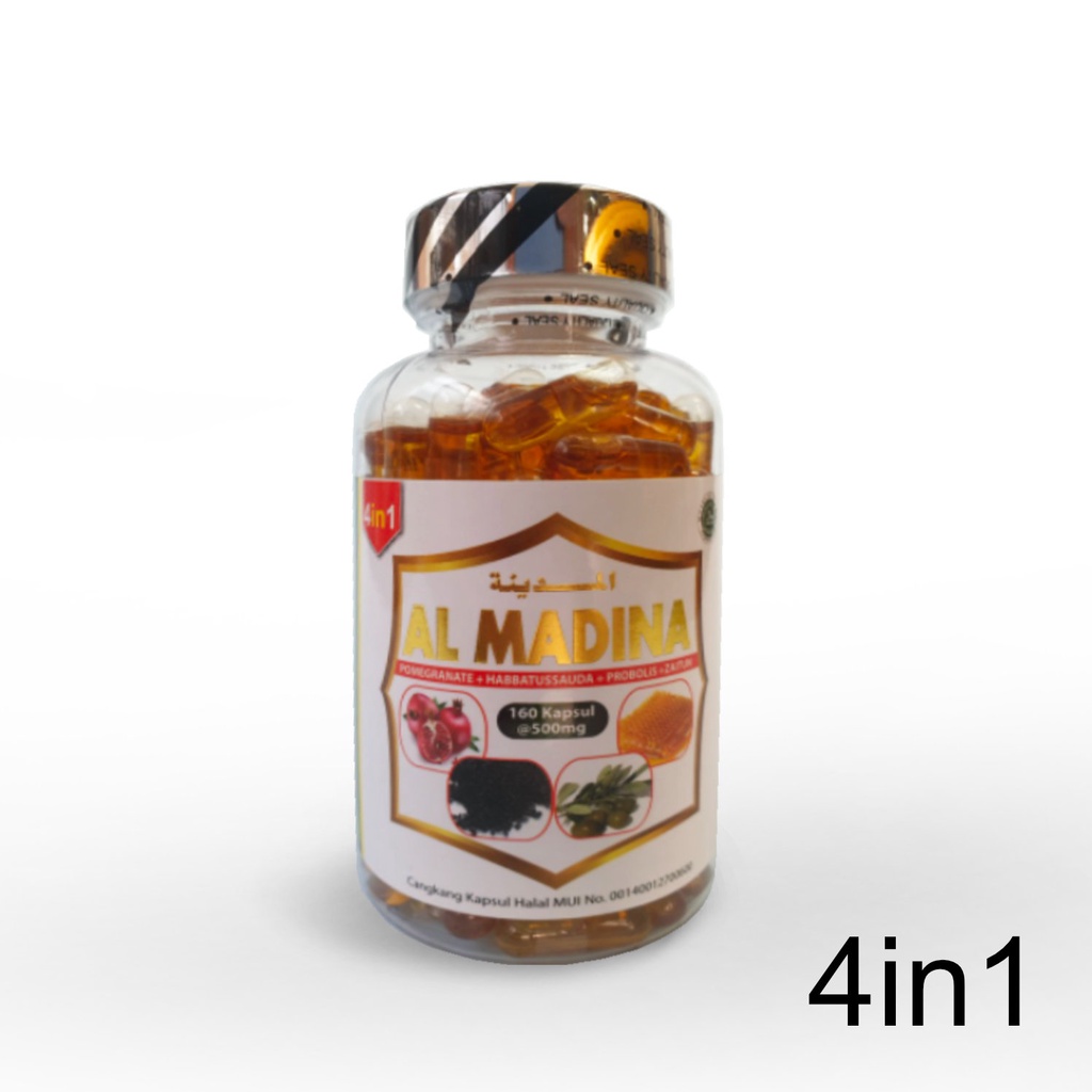 AL MADINA Al Sunnah Capsule olive oil habatus sauda delima propolis ...