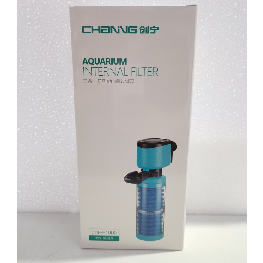 Chaning Aquarium Internal Filter CN-F1000 | 15w 900L/H | Submersible ...