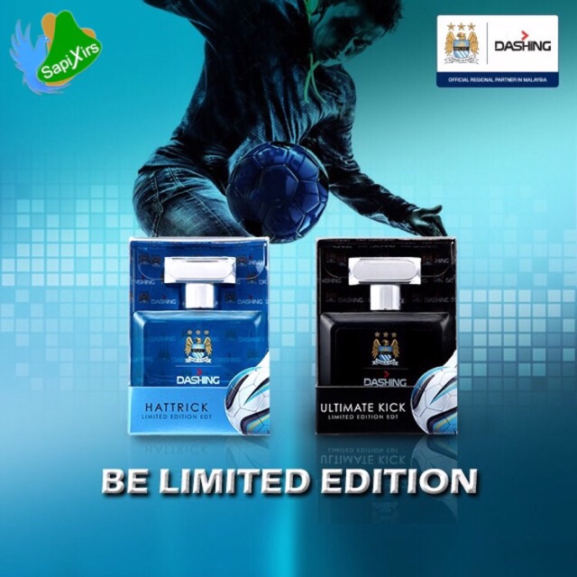 DASHING MCFC Limited Edition EDT Hattrick (50ml) | DASHING MCFC Limited ...