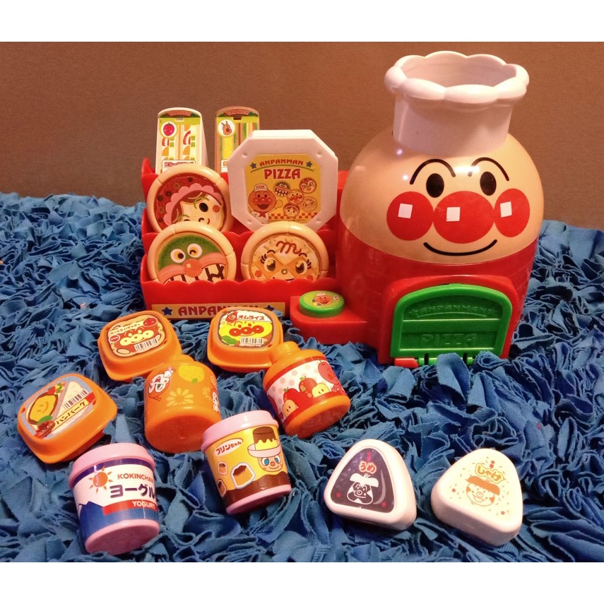 Original Japan Anpanman Pizza Shop Toy Set playset | Shopee Malaysia