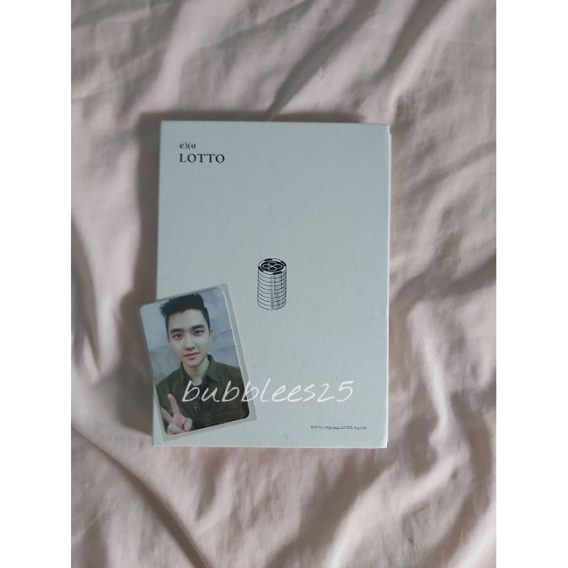 Exo - LOTTO ALBUM (White Ver) | Shopee Malaysia