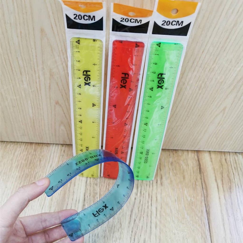 20cm Ruler Bendable Soft Flexible School Stationery K.L READY STOCK ...