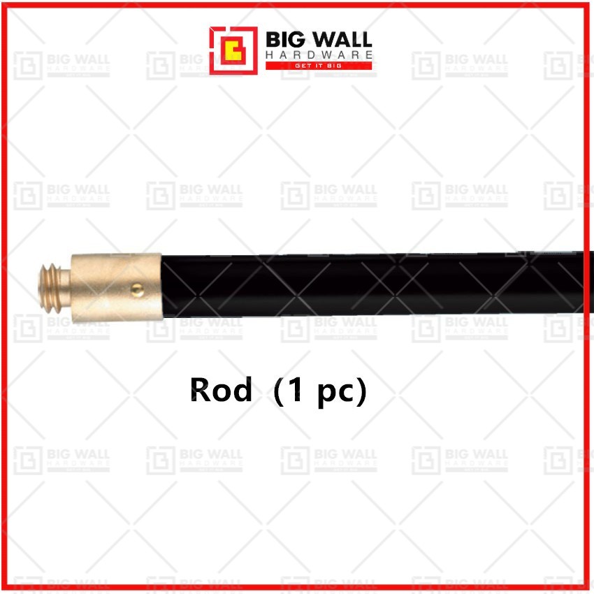 HOROBIN Cleaning Rod Head Sewage Drain Scraper Plungers Fork Rubber ...