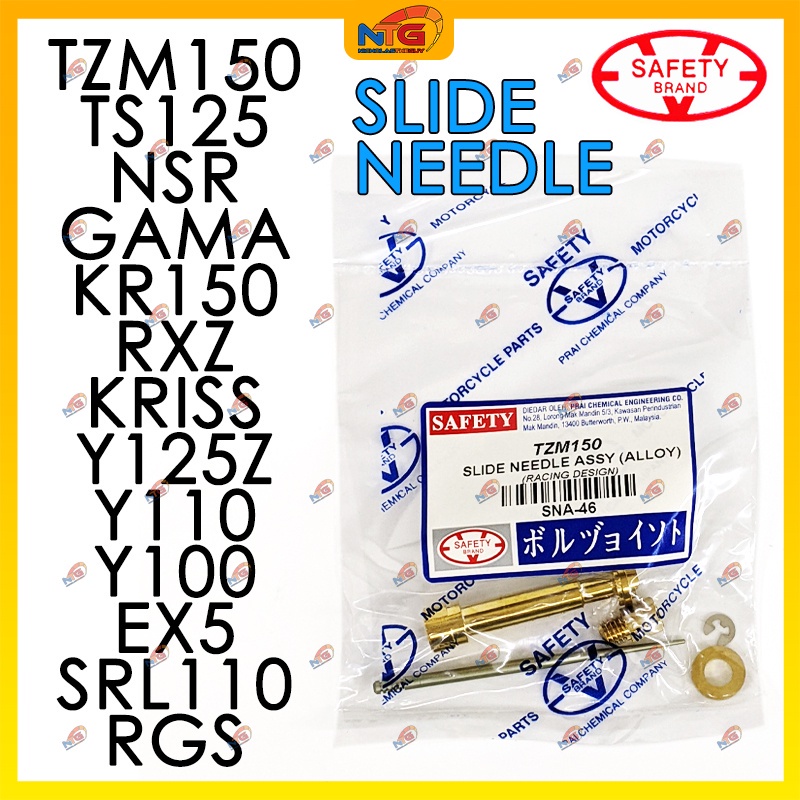[ SAFETY ] SLIDE NEEDLE ( ) // SLIDE NEEDLE ASSY JARUM SET TZM 150 TS ...