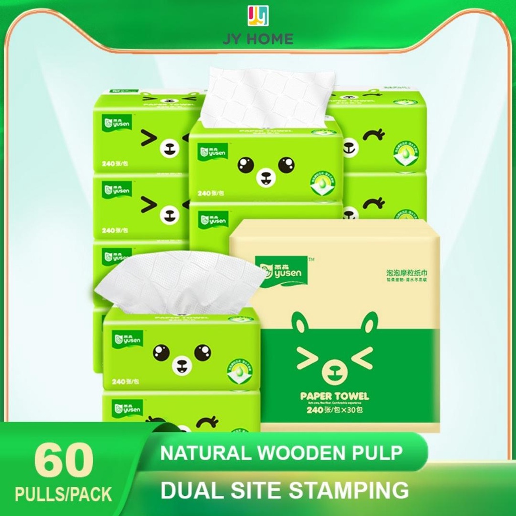 (Yusen)Facial tisu 4ply & bamboo tisu paper 3ply-premium quality|Skin ...