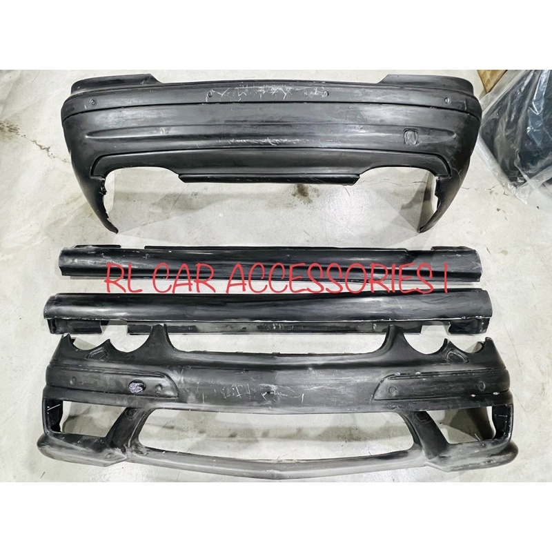 Mercedes Benz w209 clk63 amg bodykit body kit front rear bumper side ...