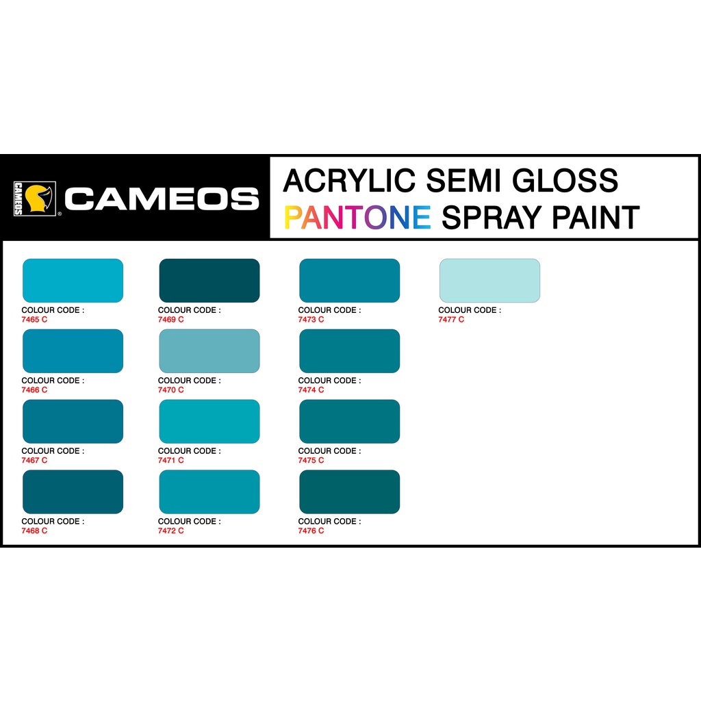 PANTONE Color P42 - Aerosol Spray Paint - CAMEOS 400ML/Bottle | Shopee ...