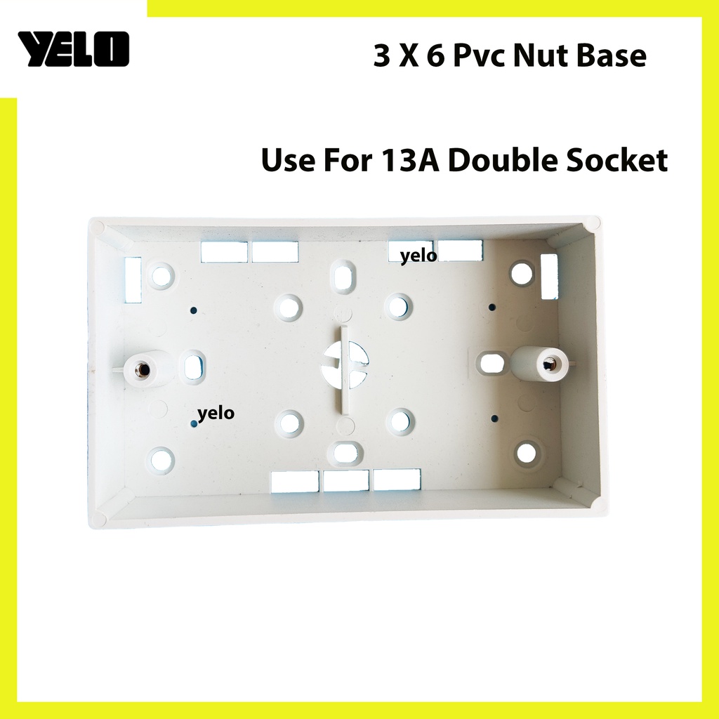 PVC Nut Box Surface Type/ Electrical Box/ Base Switch / Box Socket ...