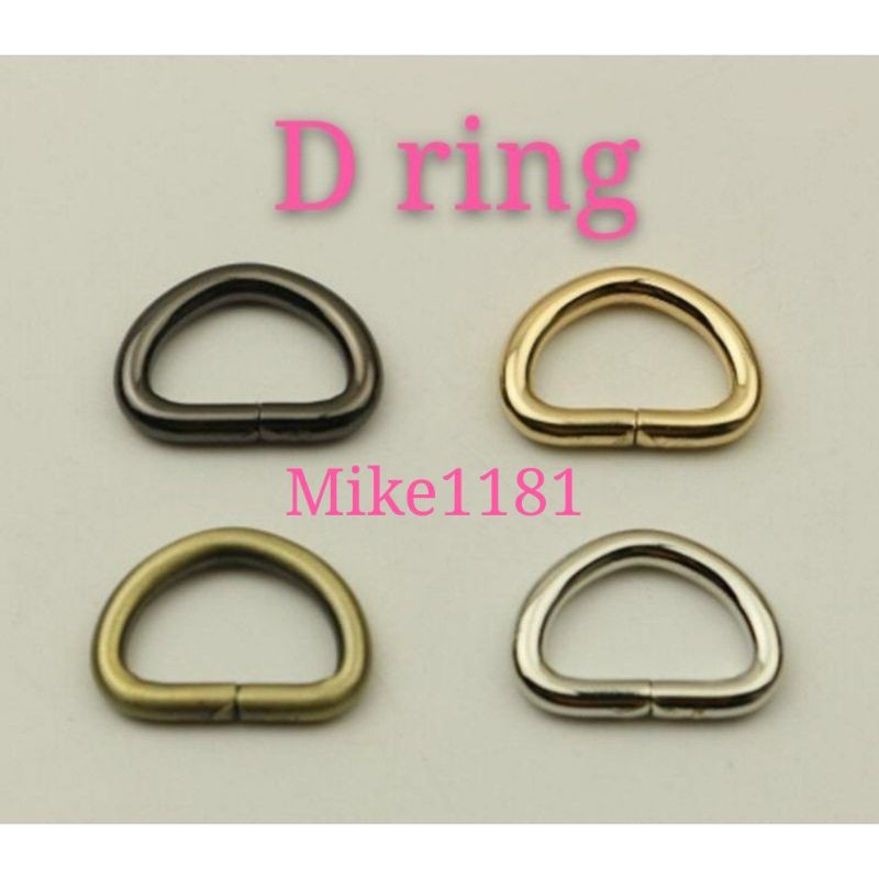 D ring D Ring For Bag Buckle Smart Snap Hook Rectangle Ring 10Pcs ...