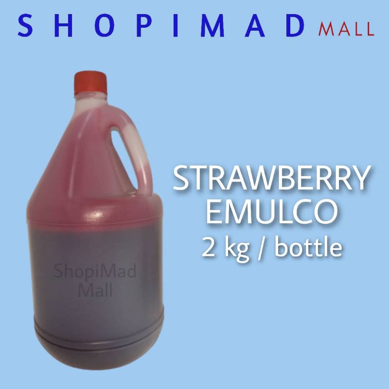 STRAWBERRY EMULCO / PERISA STRAWBERRY [2KG] | Shopee Malaysia