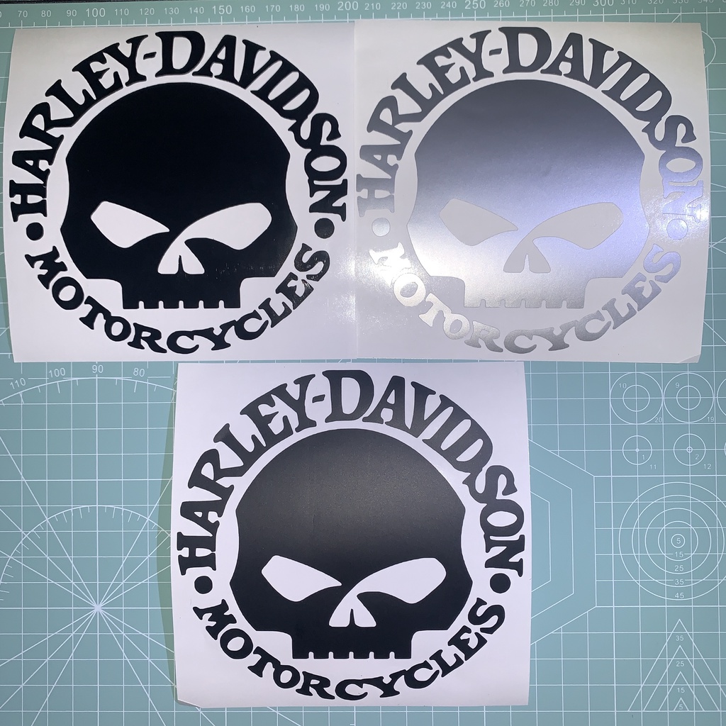 HARLEY-DAVIDSON WILLIE G STICKER DECAL | Shopee Malaysia
