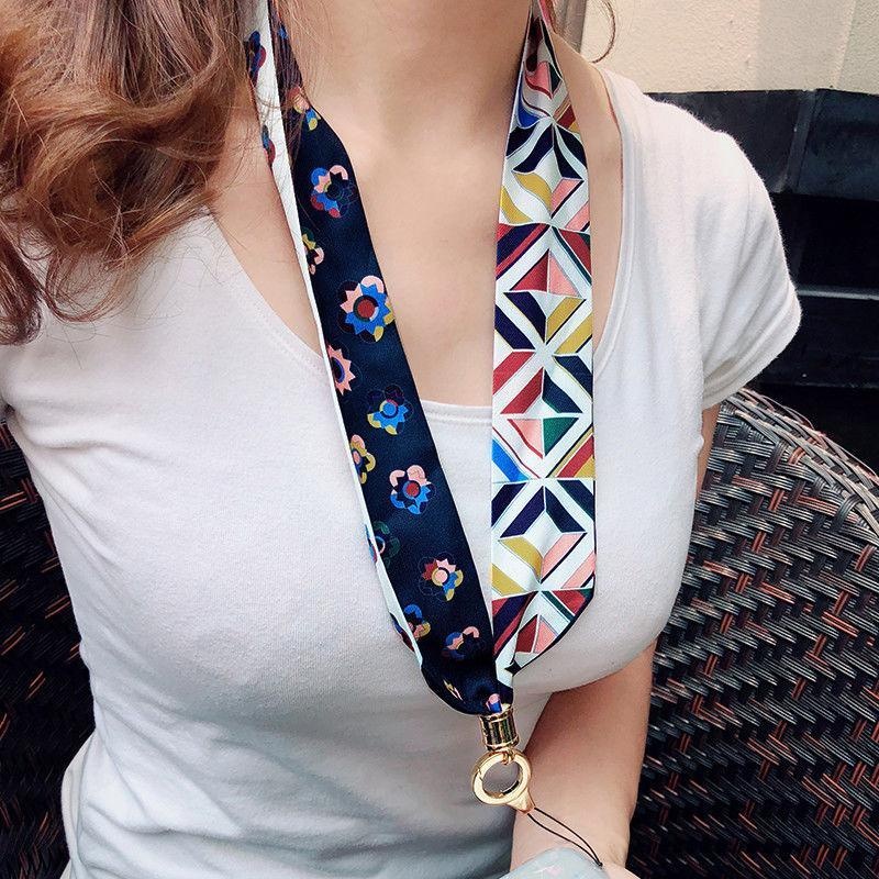 Japanese and Korean-Style Elegant Ribbon Mobile Phone Lanyard Halter ...