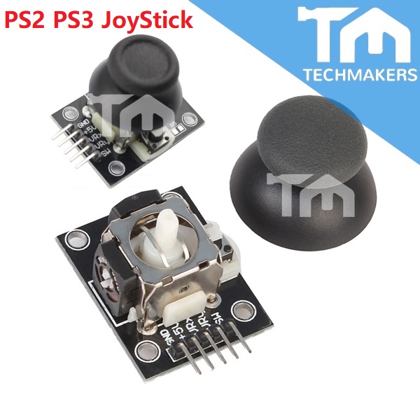 3-Axis PS2 PS3 Analog Joystick Controller Module XYZ Joy Stick (5 Pin ...