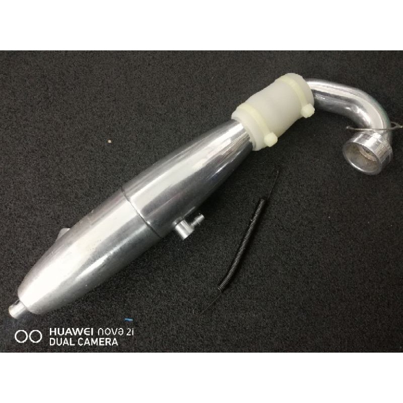 Hsp 85789 aluminum exhaust pipe for HSP 1/8 Scale RC Car Nitro cars ...