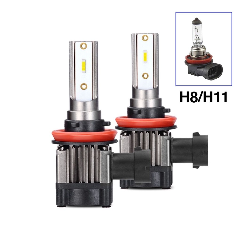 2PCS *1 Year Warranty* Toyota Estima Mini 1:1 Car LED Headlight ...