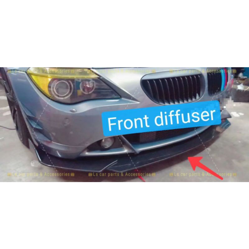 4PCS Universal Diffuser / Universal Front Bumper Lip High Quality Ready ...