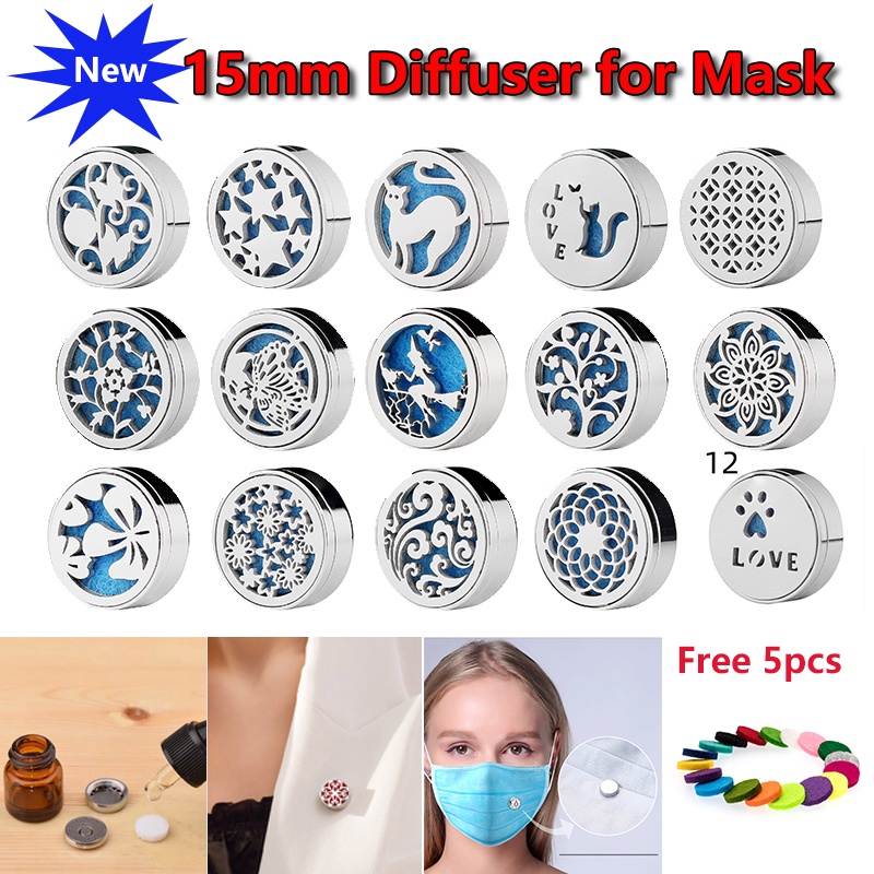 High Quality 15MM Essential Oil Mask Buckle Doterra Magnet Mask ...