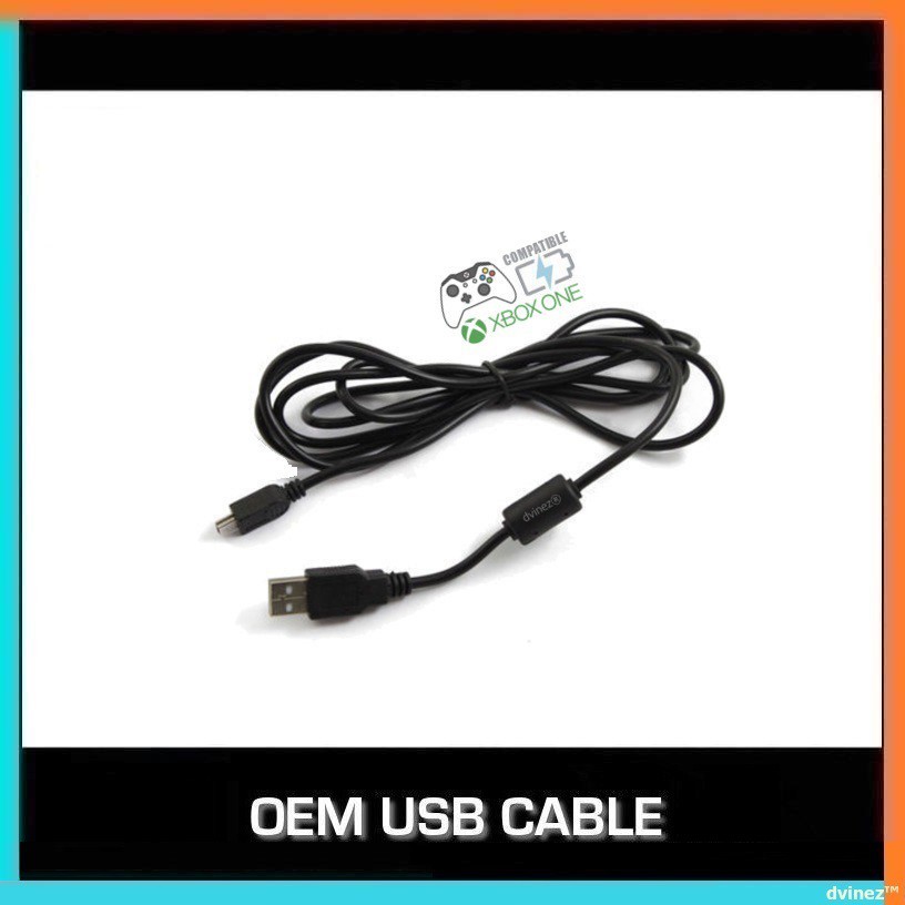 Microsoft XBOX One USB Charge Wireless Controller Data Sync Power ...