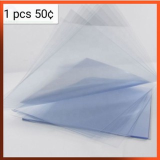 Rigid Sheet A4 / Plastic Sheet Cover / Multipurpose Transparent Binding PVC A4 | Shopee Malaysia