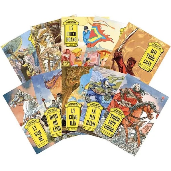 Vietnamese History Comic Book - Tales of the Odd Kings BOOK - Kim Dong ...