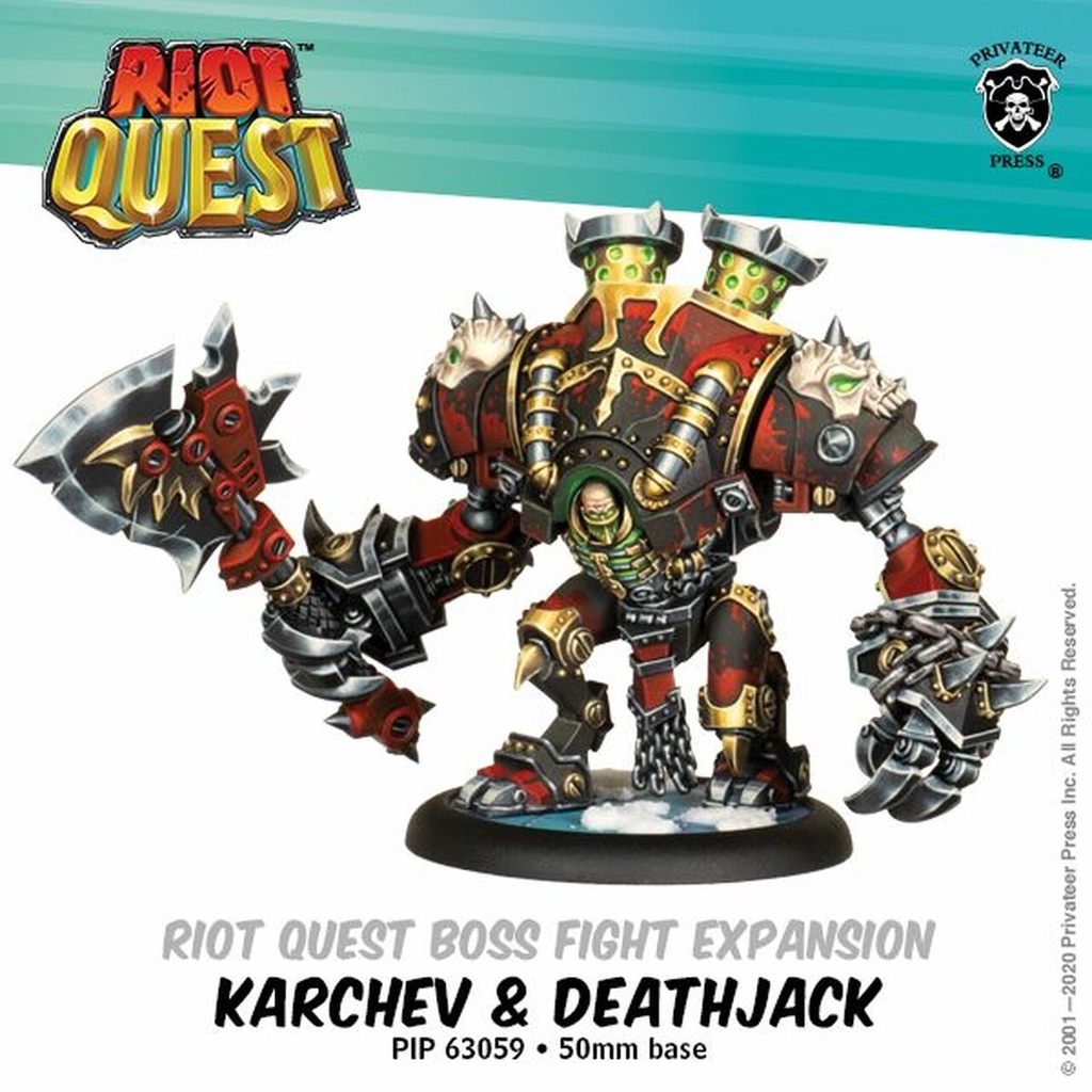 Riot Quest - Karchev & Deathjack, Malignant Fusion – Riot Quest Boss ...