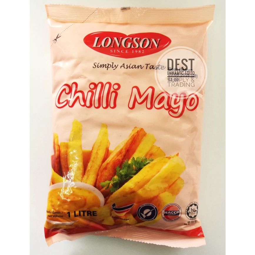 Longson Chilli Mayo 1Ltr Chili Mayo Sauce | Shopee Malaysia