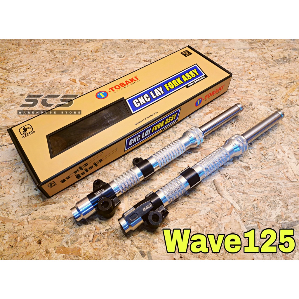 TOBAKI CNC FORK LAY Y15ZR LC135 EX5 SRL115 SRL110Z WAVE125 DREAM Y16ZR ...