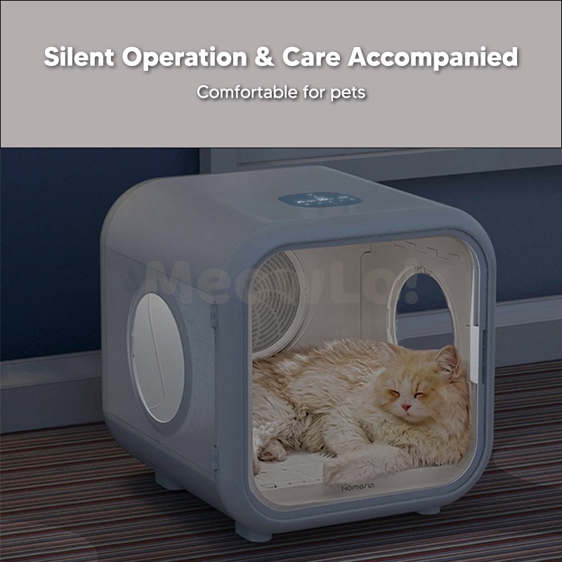 MeowLo HOMERUN 39°C Automatic Pet Drying Box Pet Dryer Box Smart Pet ...