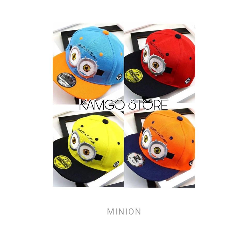 Children's Snapback Hats - Minion Hats - Baseball Caps - Minion Hats ...