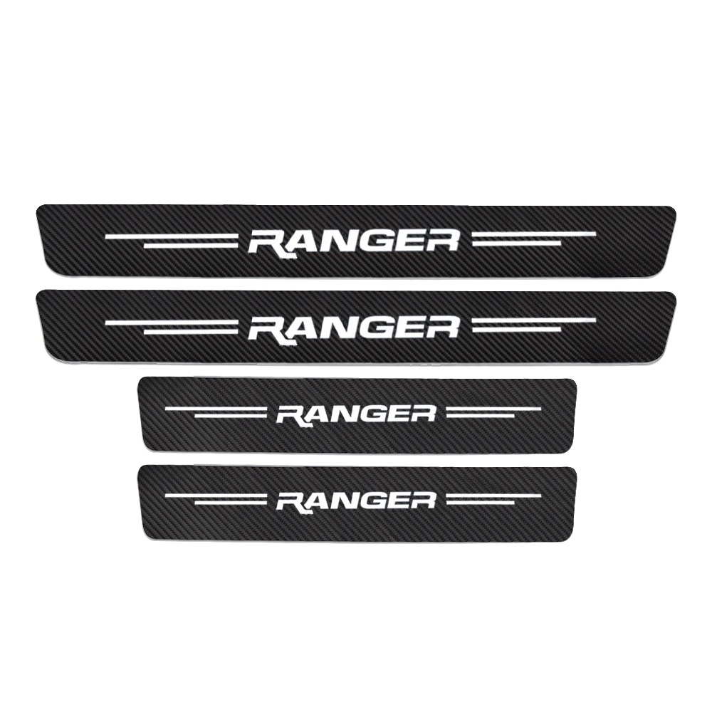 4Pcs for Ford Ranger T5 T6 T7 T8 2022 2021 2019 - 2005 Car Door Sill ...