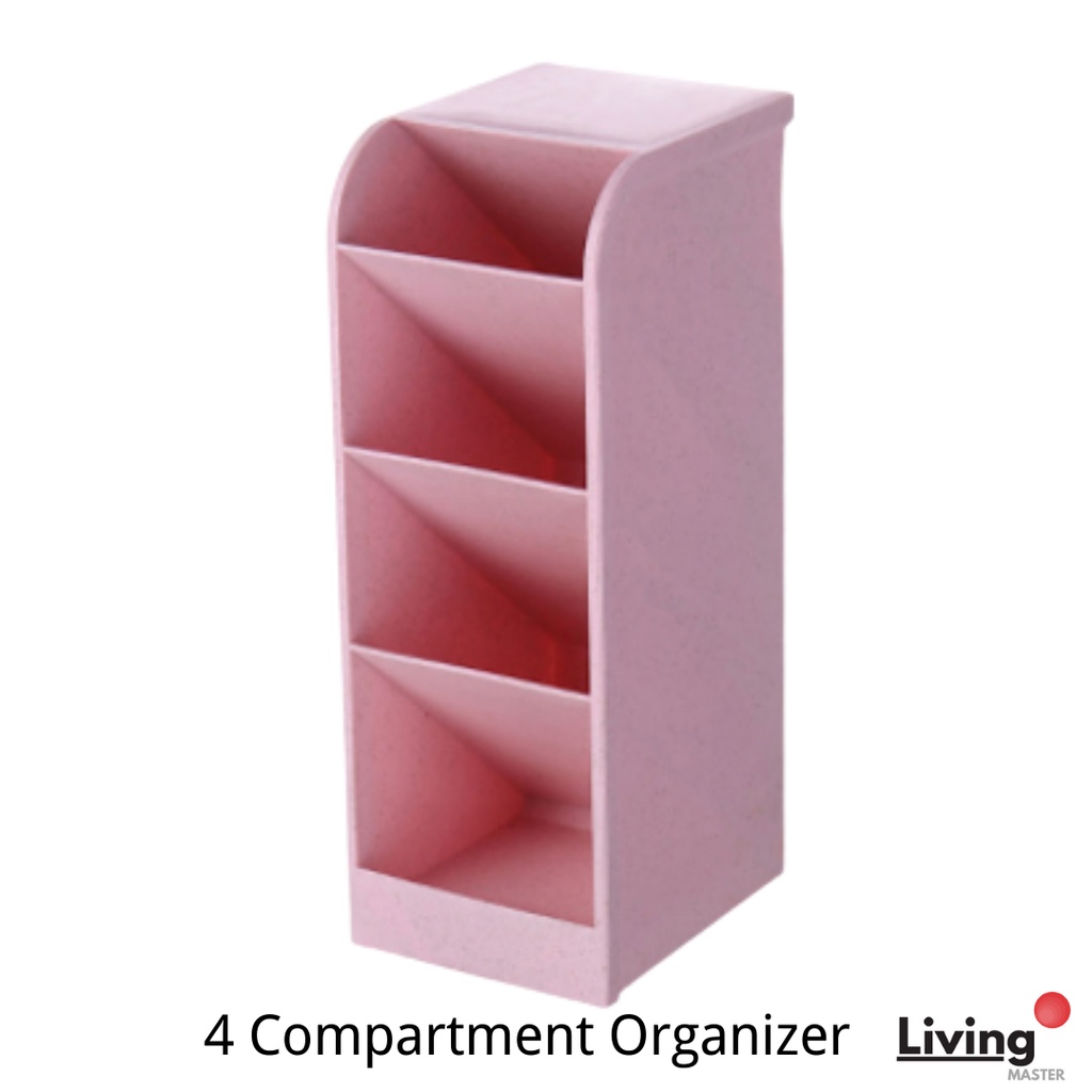 4 Compartment Multipurpose Organizer Multi-compartment Desk Organizer ...