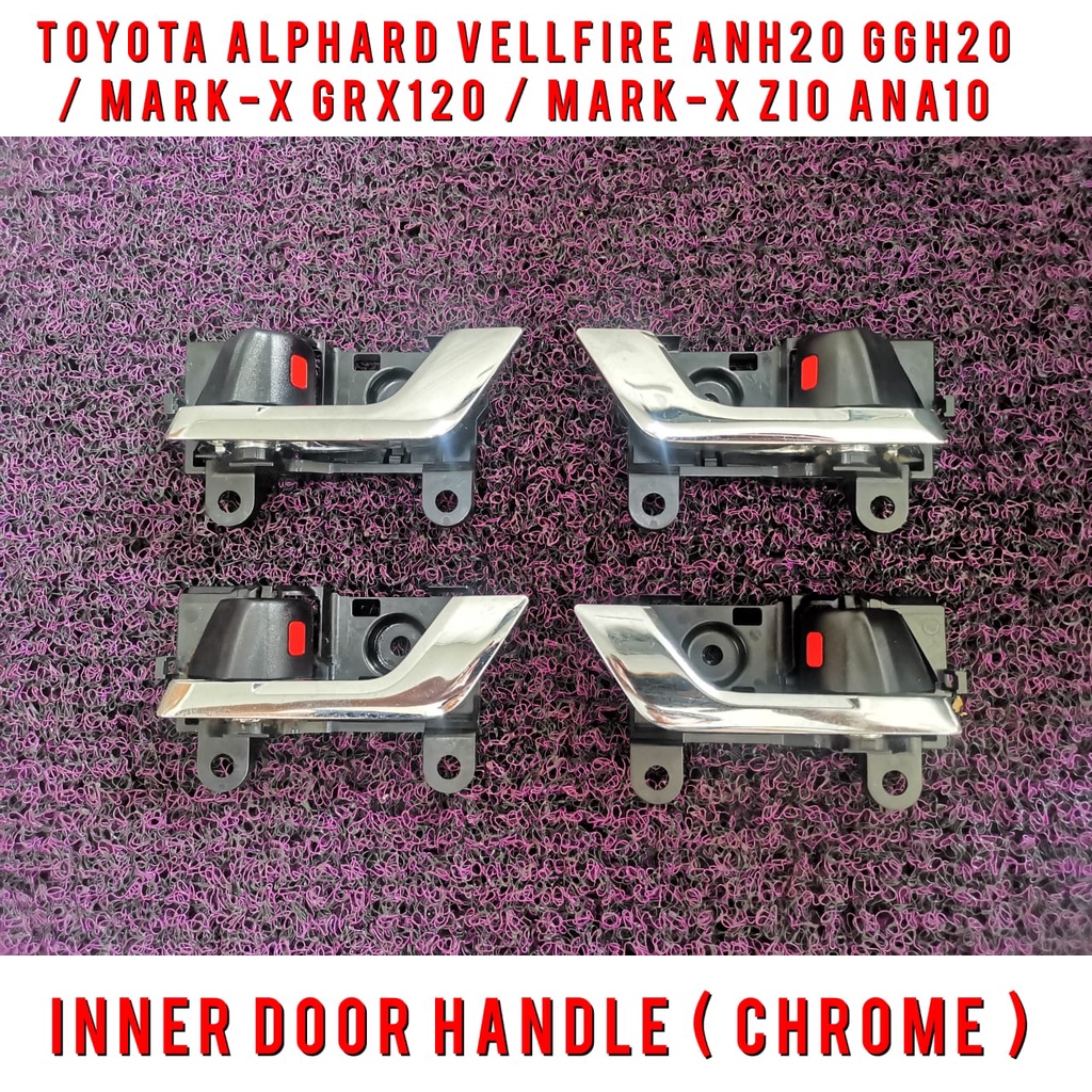 Inner Door Handle / Pintu Handle Dalam Toyota Alphard / Mark-X / Zio ...