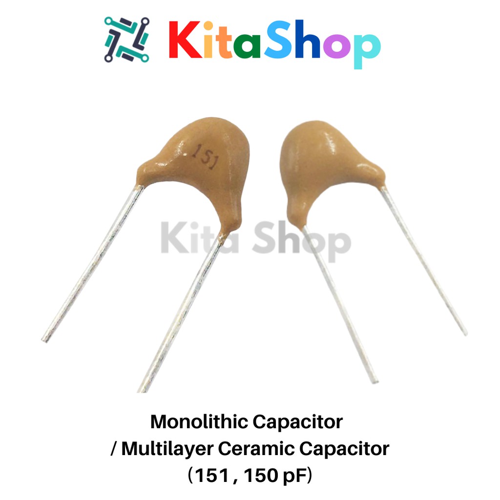 Monolithic Capacitor / Multilayer Ceramic Capacitor (151 , 150 pF ...
