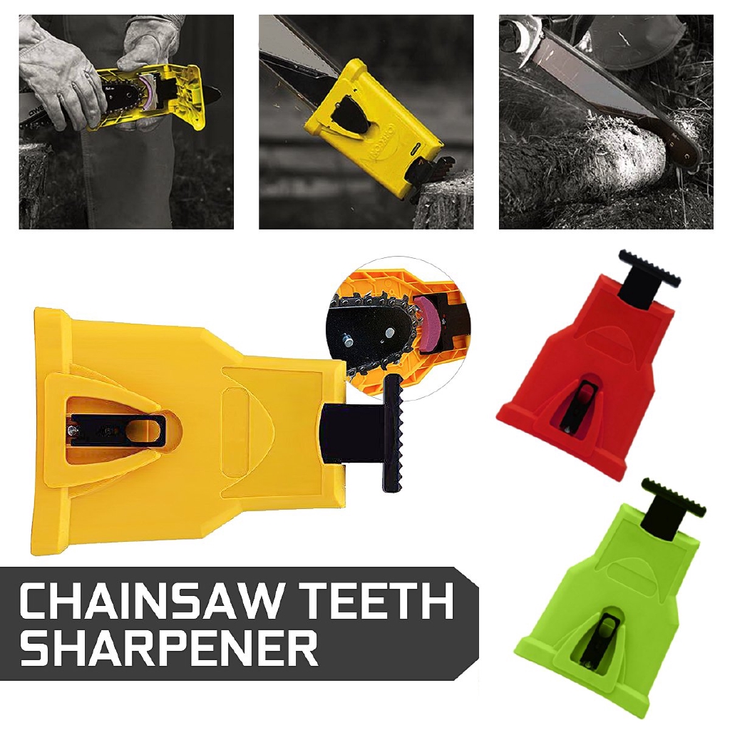 Portable Chainsaw Sharpener Teeth Sharpener Self Bar Mount Chain ...